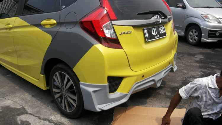 Modifikasi Honda Jazz, Ternyata Tak Sulit Membuatnya Jadi Keren