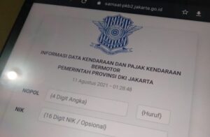 Cara Cek Pajak Motor Online Lewat Situs Web Samsat se-Indonesia