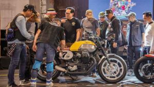 Moto Guzzi Garapan Gearhead Monkey Jadi Pusat Perhatian di Kustomfest 2022