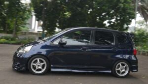 Modifikasi Honda Jazz GD3, Body Part Full Modulo Ala Jepang