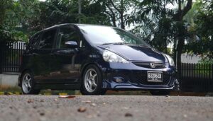 Modifikasi Honda Jazz GD3, Body Part Full Modulo Ala Jepang
