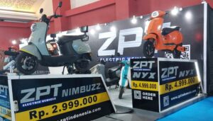 ZPT Nimbuzz, Motor Listrik Cuma Rp2,9 Juta Khusus di PEVS 2024