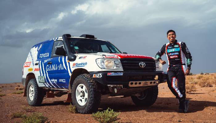 Persiapan Rally Dakar 2026, Julian Johan Latihan di Gurun Sahara ...