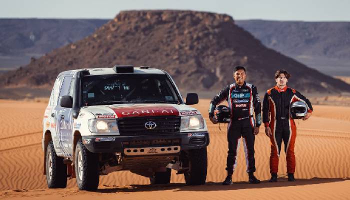 Persiapan Rally Dakar 2026, Julian Johan Latihan di Gurun Sahara ...